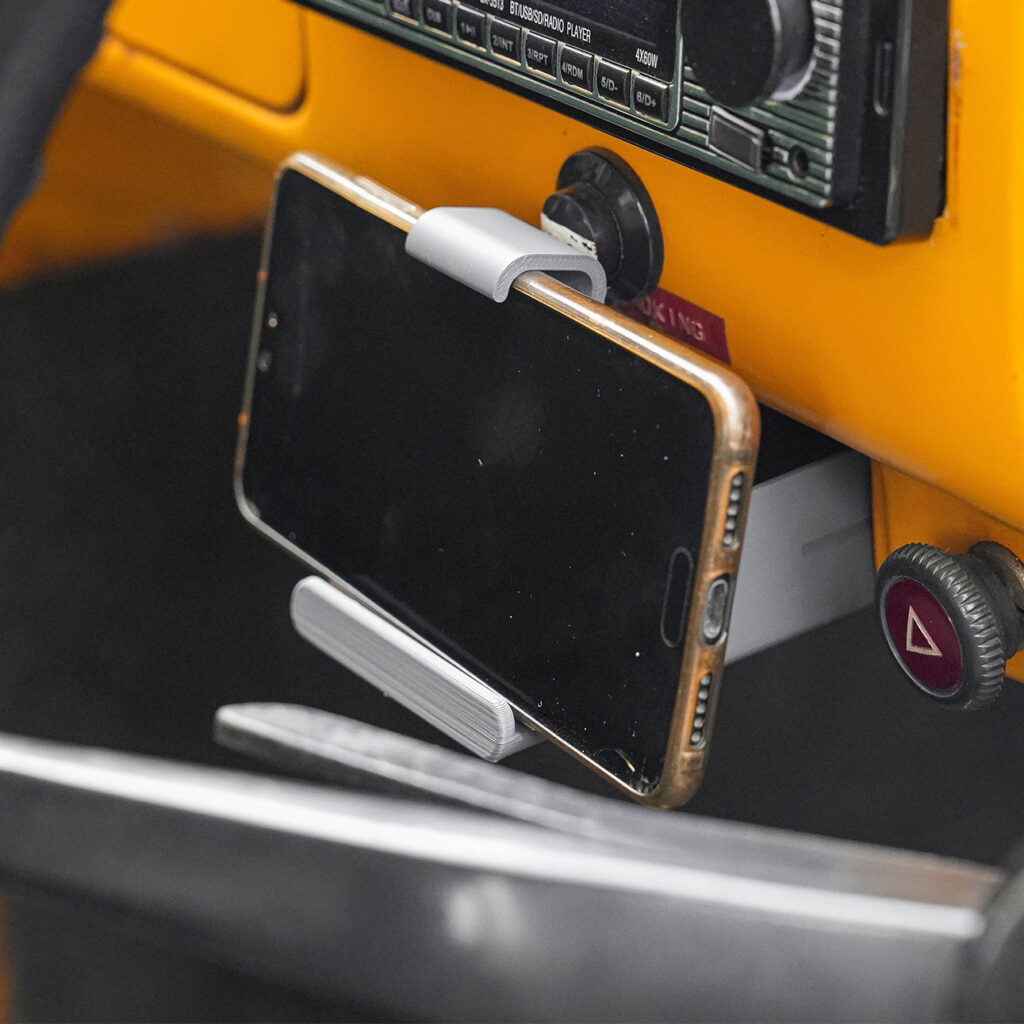 Land Rover Defender TDi200/300 and TD5 Phone Holder - DeftCAD